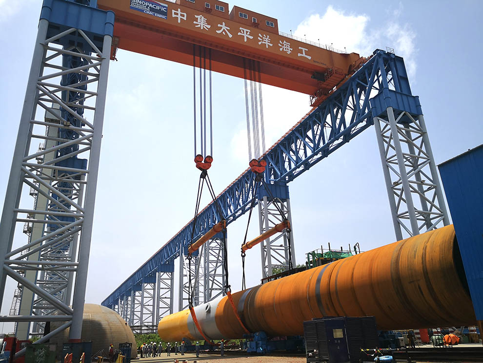 Nantong CIMC SOE successfully delivered the first offshore wind power ...