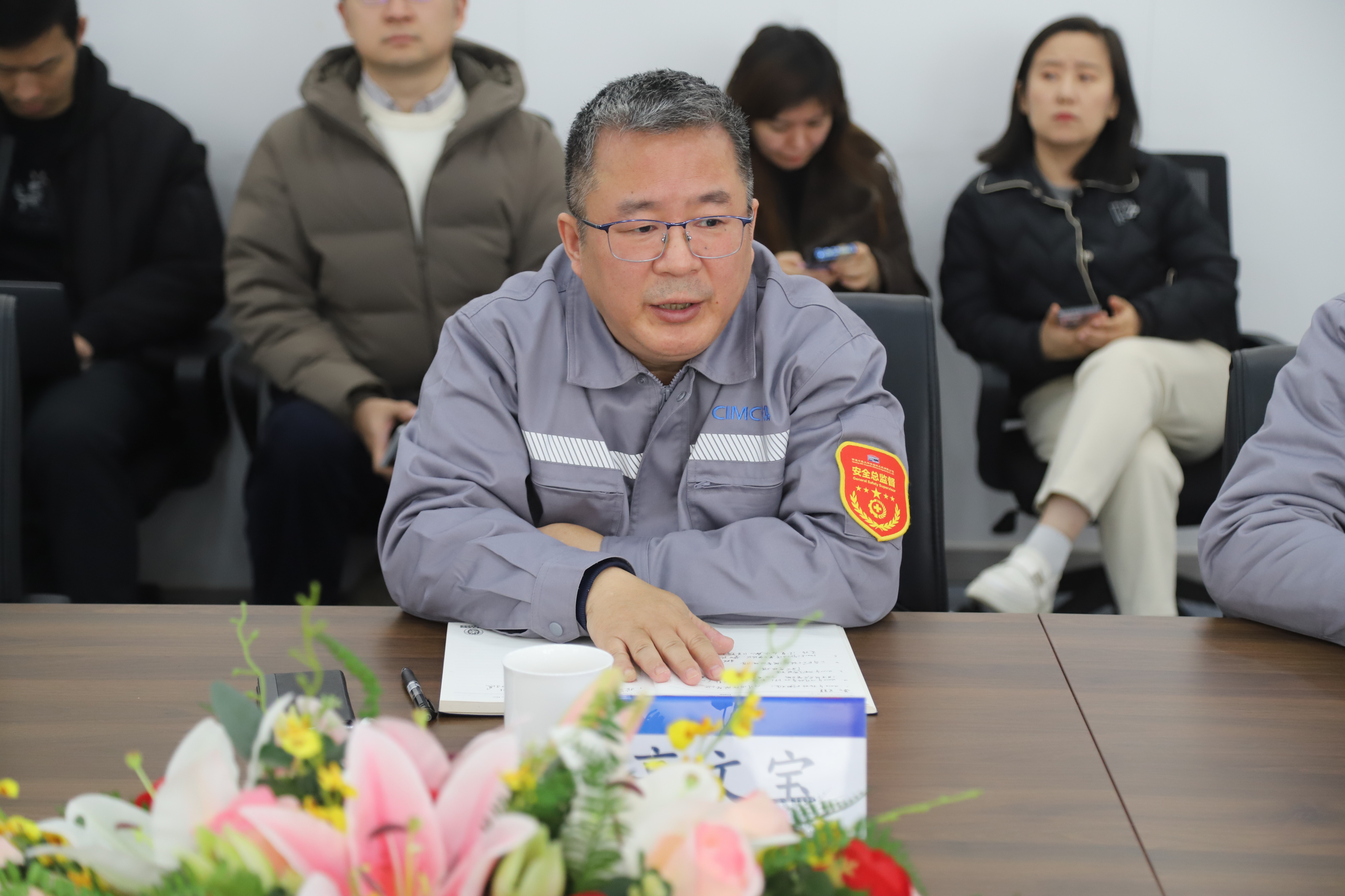 Investors visited CIMC SOE, recognizing our core strengths and growth ...